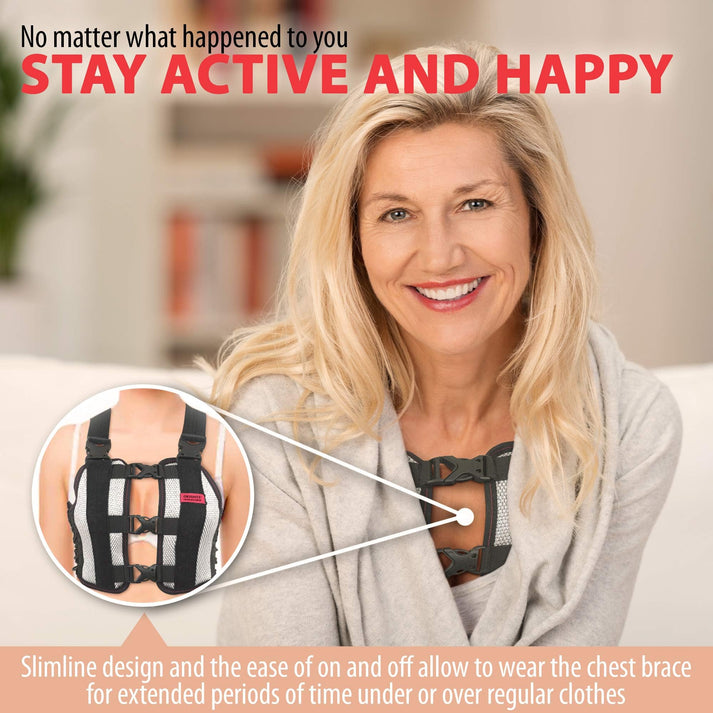 ORTONYX Sternum & Thorax Chest Brace | Post-Surgical Recovery Support